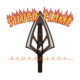 Silver Flame® Broadheads Sticker